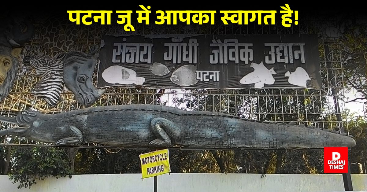 Patna Zoo का New Look Unlocked! रंगीन गेट, फूलों की सजावट और आकर्षक ...